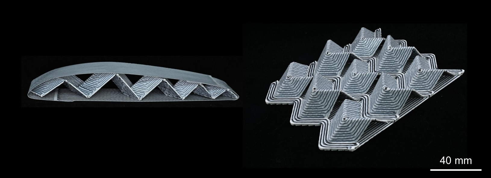 Electrothermally controlled origami fabricated by 4D printing of ...
