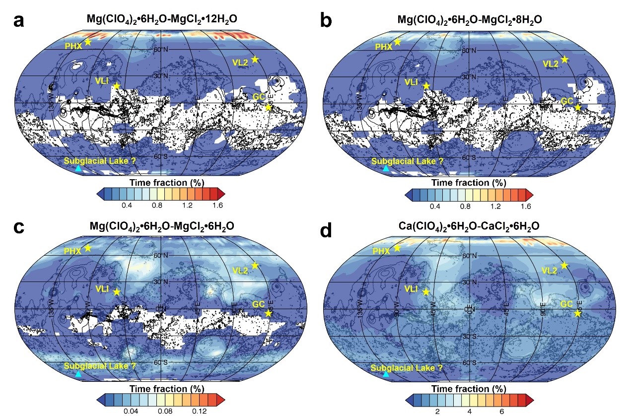 Why is perchlorate anomalously enriched in the Martian Arctic? Cryogenic brine phase diagrams ...
