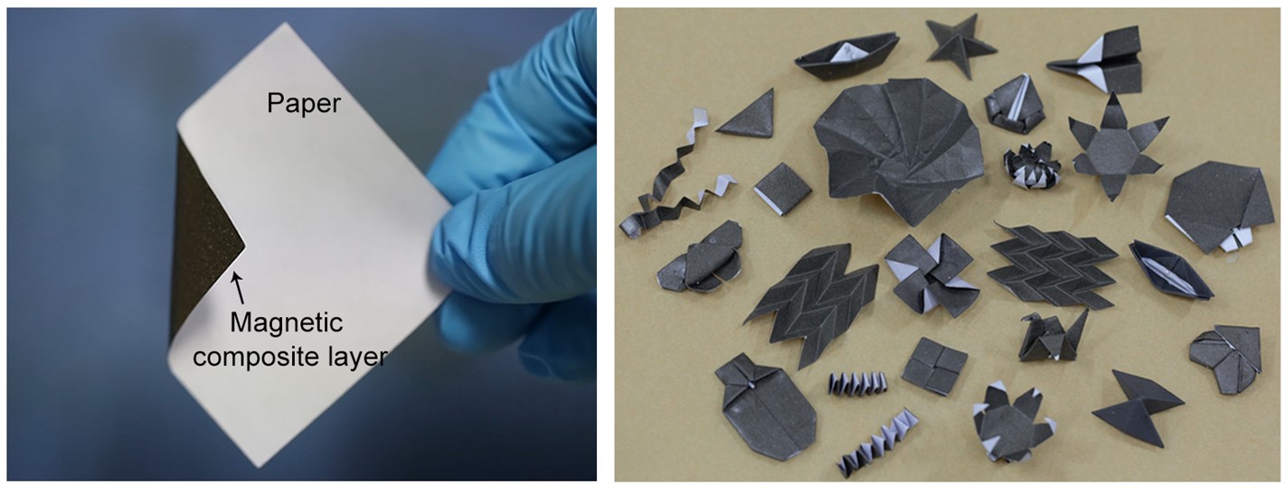 Roll-to-roll and paper folding for high-throughput fabrication of soft ...